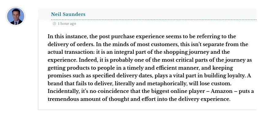 Post-purchase experience, Online grocery shopping, and Chatbots ...
