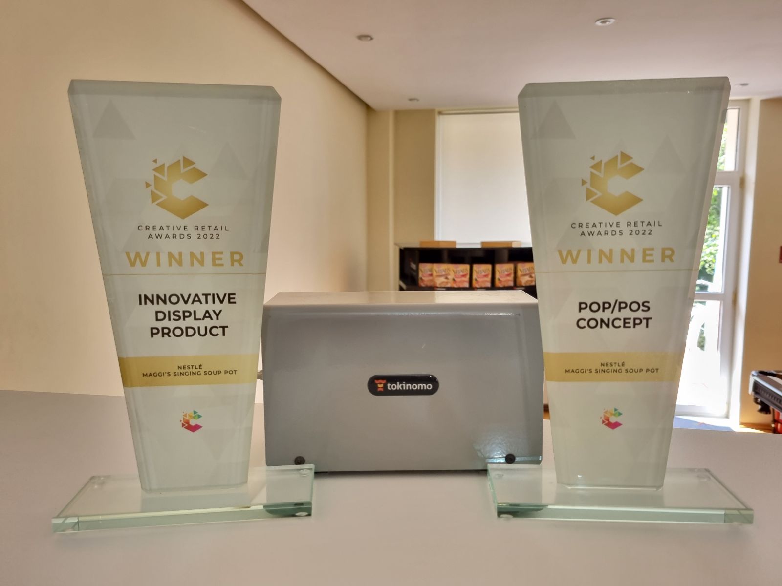 Winners: Tokinomo receives two awards at Creative Retail Awards UK